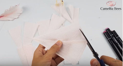 How To Make Paper Lily Flowers- Easy Paper Craft Tutorial - Camellia ...
