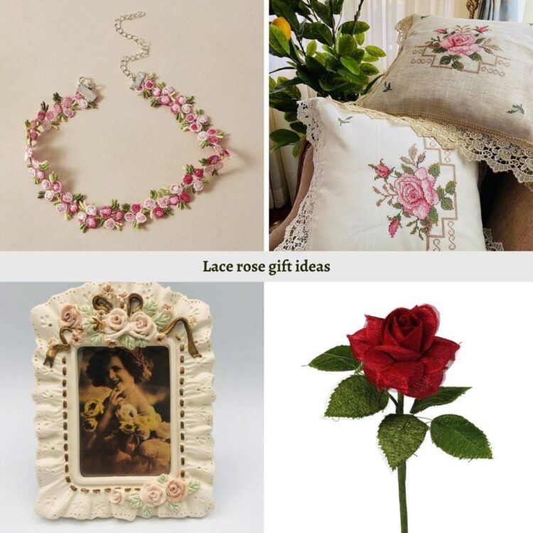 The Symbolism Of Lace Roses In 13th Wedding Anniversary - Camellia Bees ...